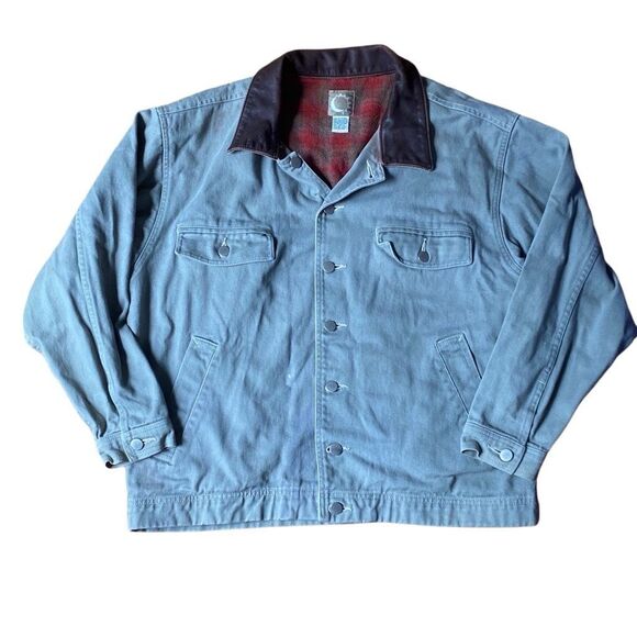 Marlboro | Jackets & Coats | Vintage Marlboro Detroit Chore Jacket Sz ...